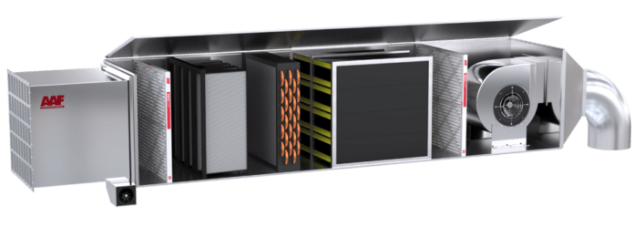 AAF’s retrofit S-Trap air filter - HealthTekPak