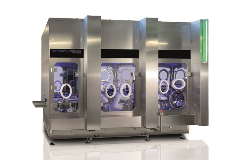 Romaco Macofar’s MicroRobot 50 microdosing machine - HealthTekPak